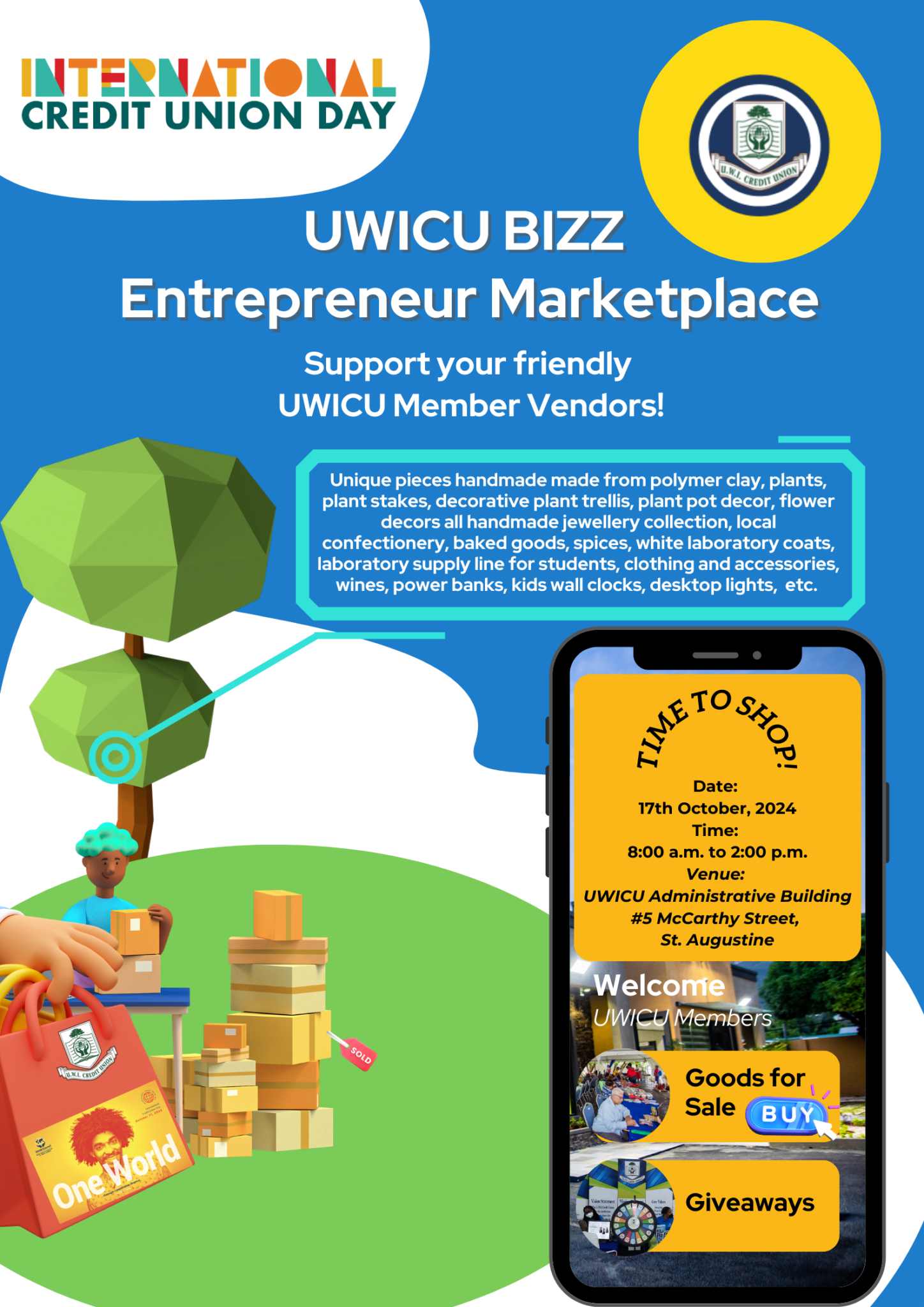 UWICU BIZZ Entrepreneur Marketplace 2024 | UWI Credit Union